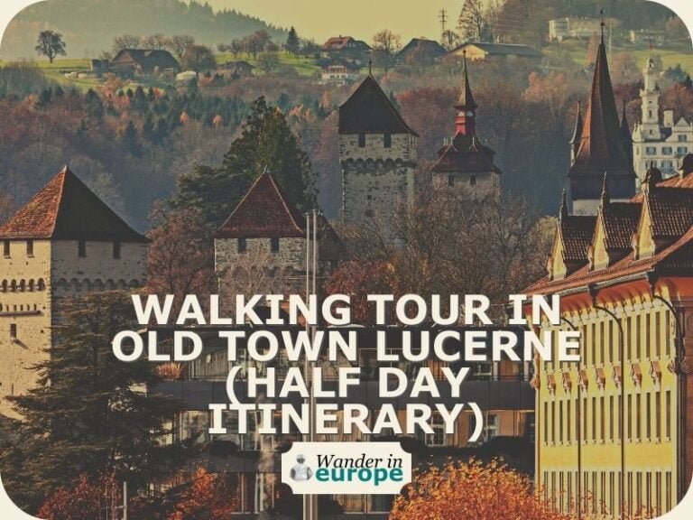 Old Town Lucerne Map: 10+ Things To Do In Old Town Lucerne