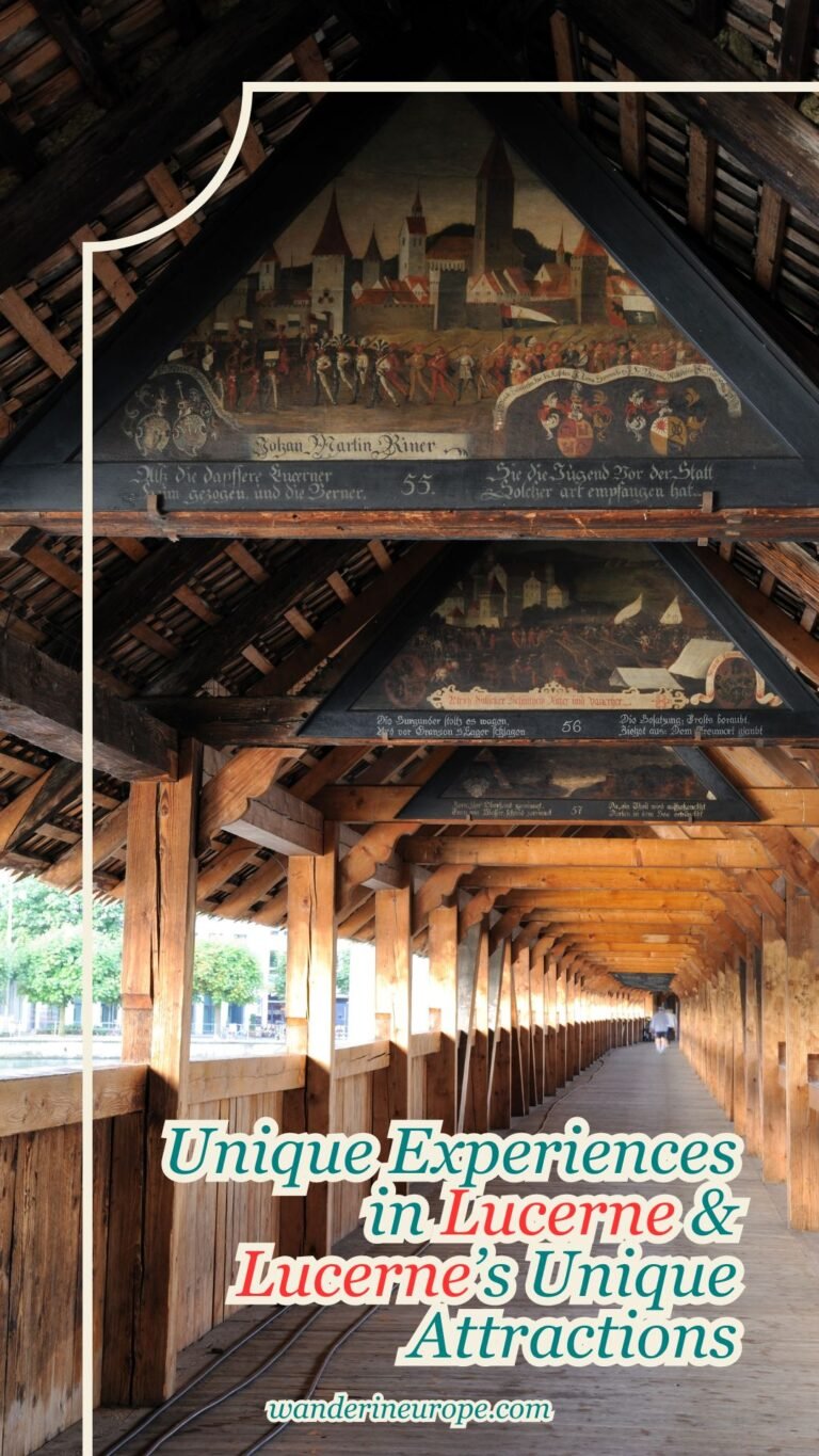 Unique Experiences in Lucerne & Lucerne's Unique Attractions