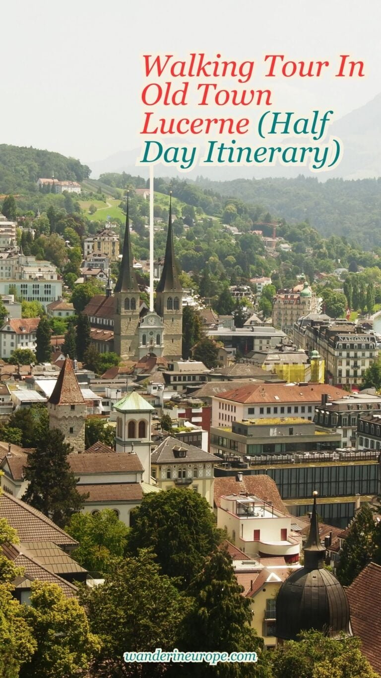 Walking Tour In Old Town Lucerne (Half Day Itinerary)