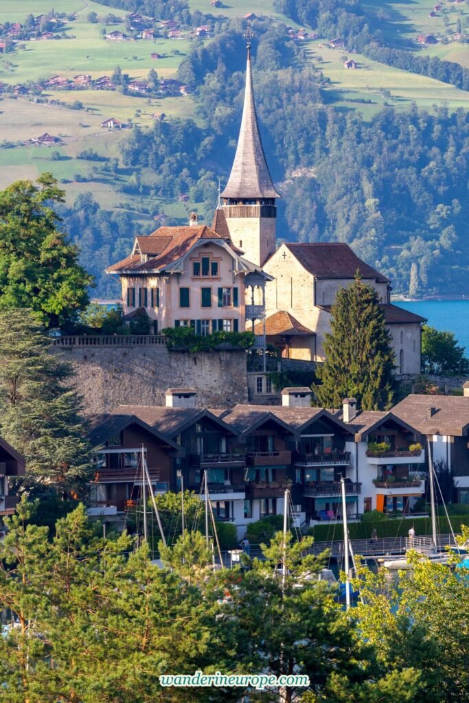 One Day Lake Thun Itinerary Sightseeing + Visiting Castles