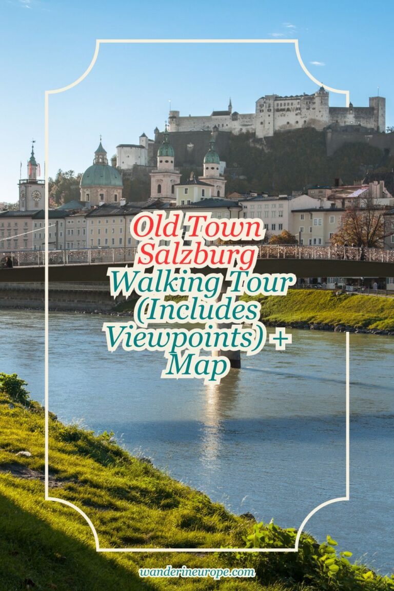 Old Town Salzburg Walking Tour (Includes Viewpoints) + Map