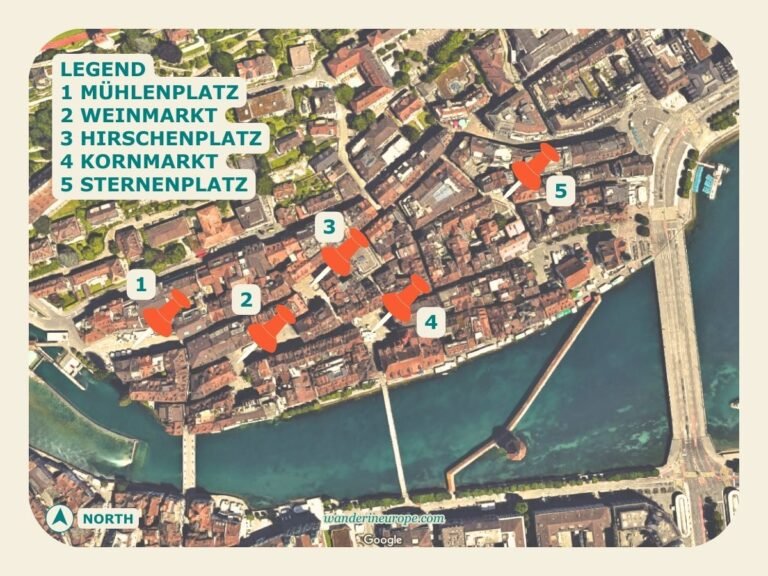 Walking Tour In Old Town Lucerne (Half Day Itinerary)