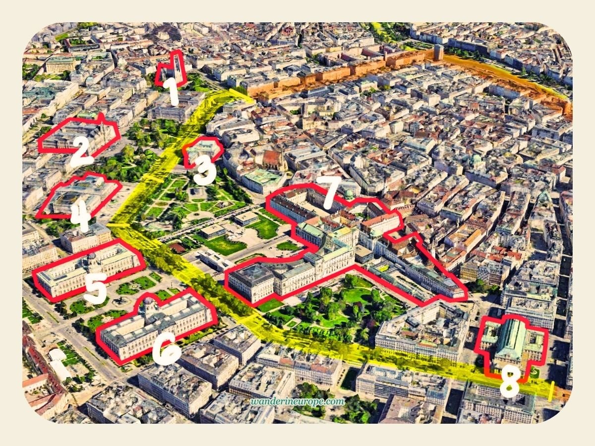 Self-Guided Vienna Ringstrasse Walking Tour with Map & Route