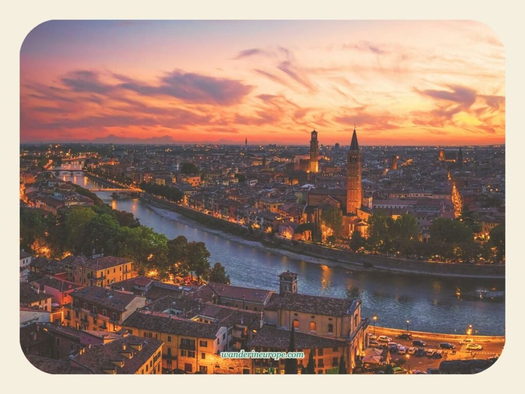 Panoramic Viewpoints and Picturesque Spots in Verona