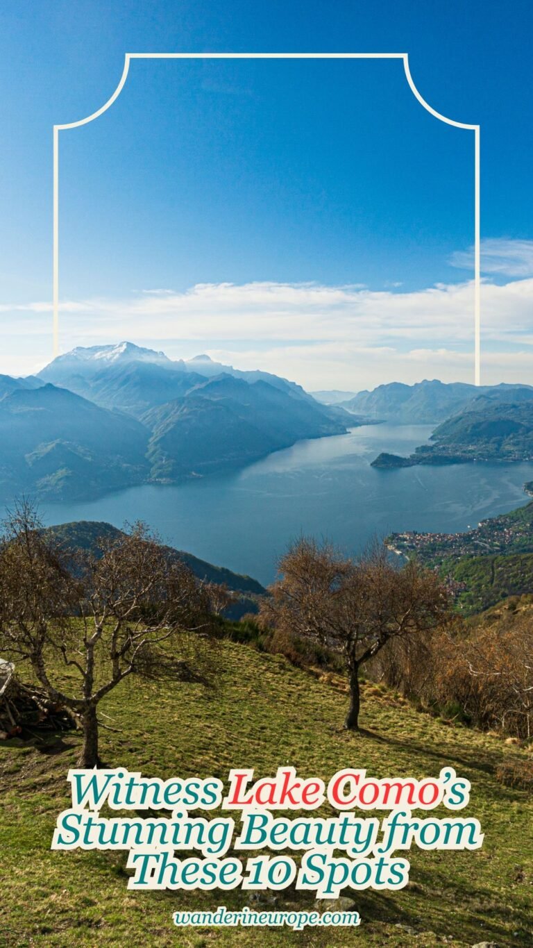 Witness Lake Como’s Stunning Beauty from These 10 Spots