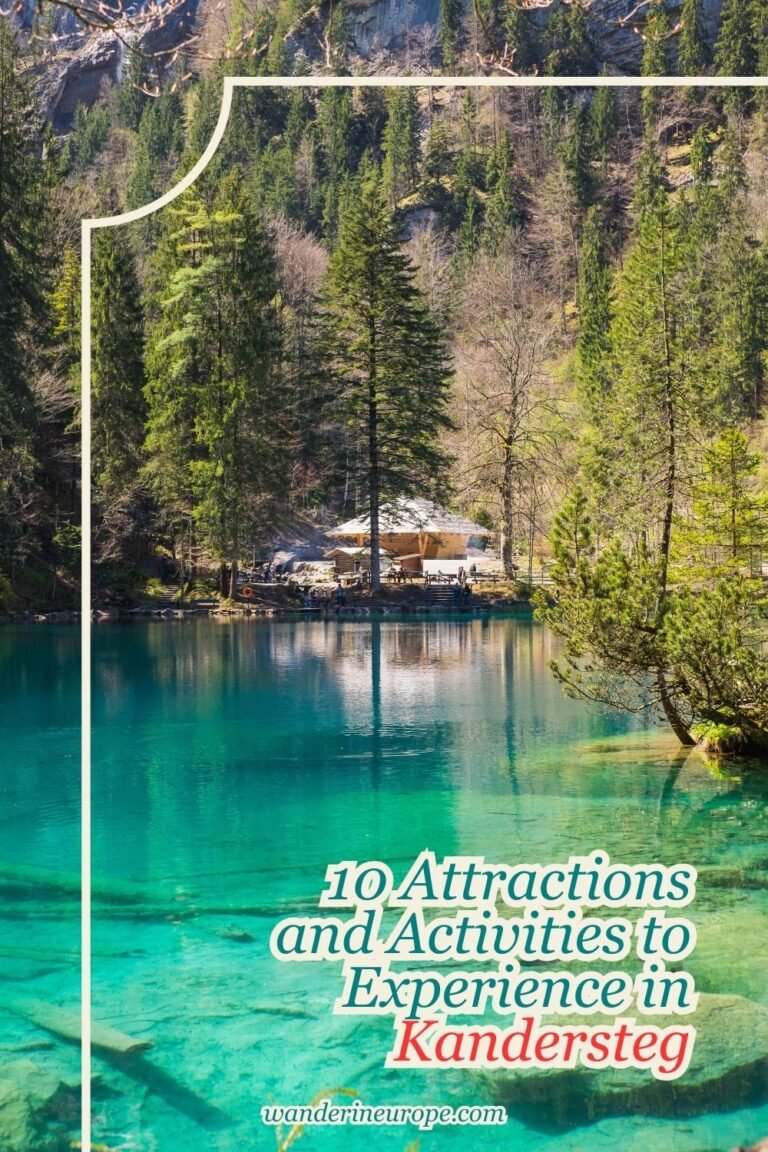 10 Attractions and Activities to Experience in Kandersteg